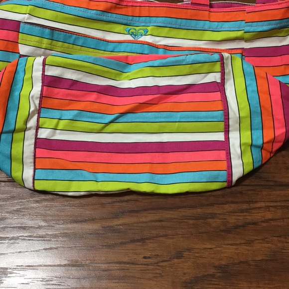 Roxy | Bags | Roxy Girl Striped Tote Bag | Poshmark